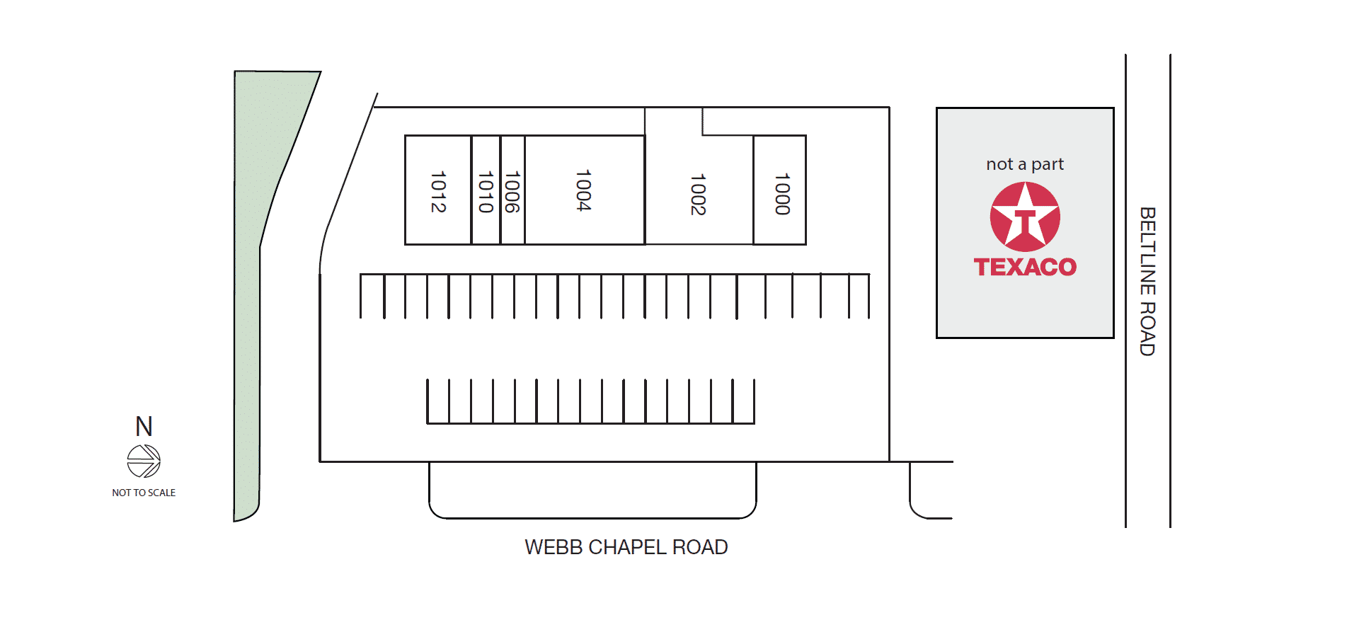 Site Plan - Beltline & Webb Chapel